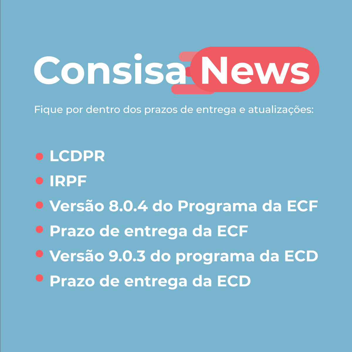 Consisa News - Consisa